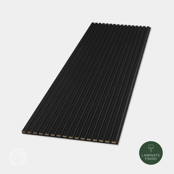 Black Acoustic Wood Wall Panels | Luxury Quality | Order Online
