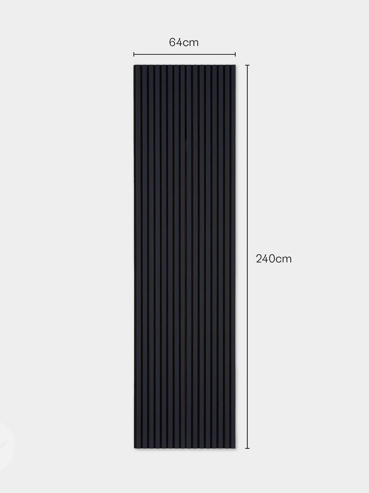 Midnight Blue Acoustic Slat Panels | Midnight Blue Wall Panels